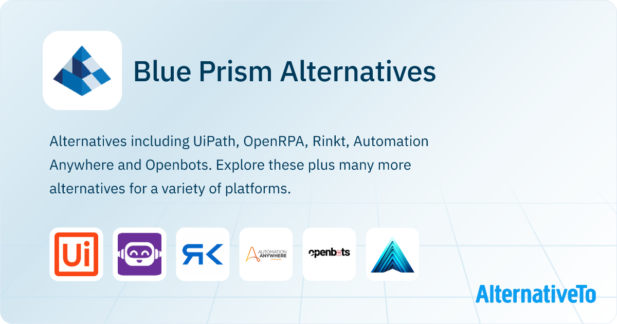 Blue Prism Alternatives - Explore Similar Software | AlternativeTo