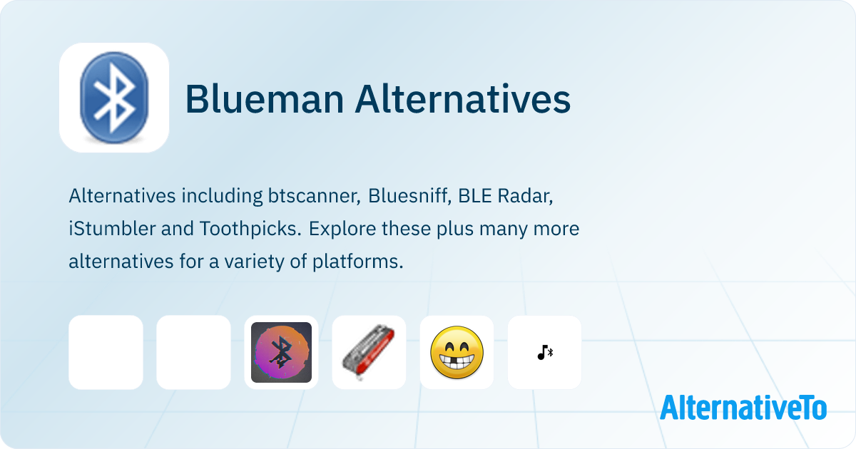 Blueman Alternatives - Explore Similar Software | AlternativeTo