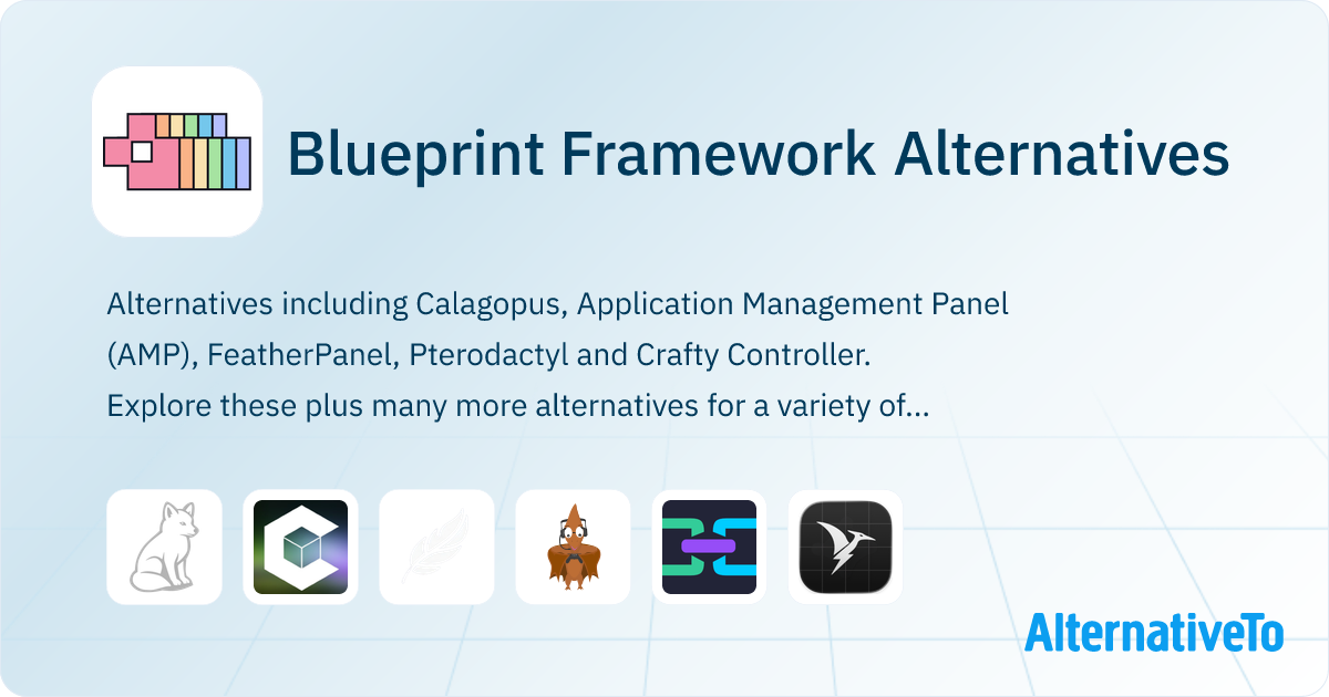 Blueprint Framework Alternatives - Explore Similar Sites & Apps ...