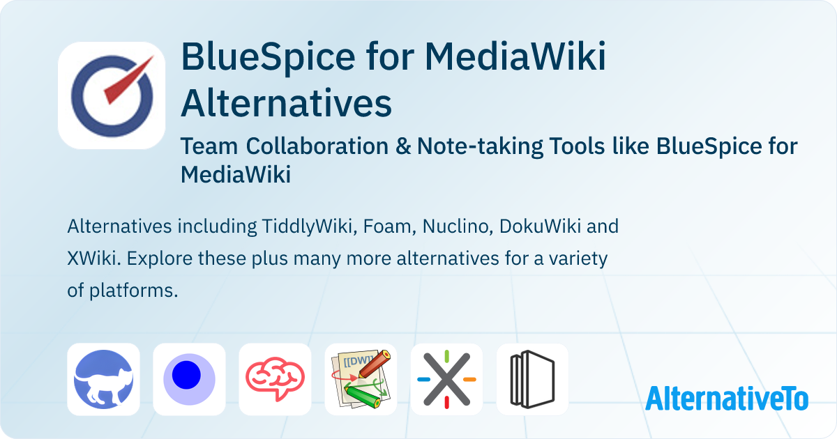 BlueSpice for MediaWiki Alternatives: Top 12 Team Collaboration Tools ...