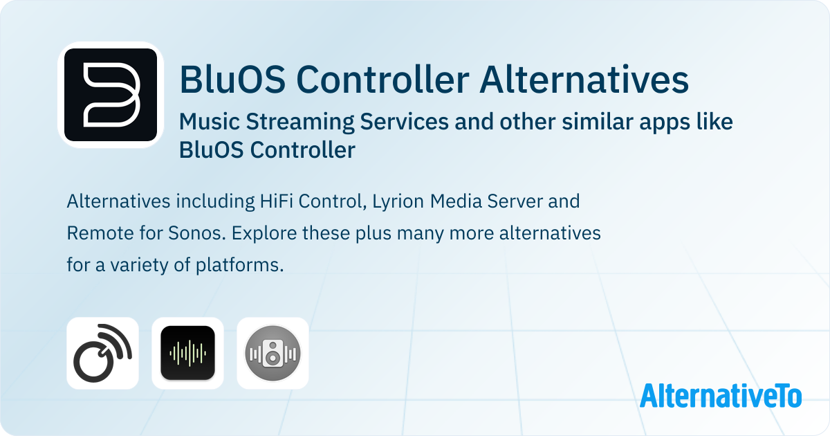 BluOS Controller Alternatives: Top 3 Music Streaming Services & Similar ...