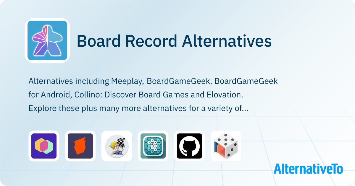 Board Record Alternatives - Explore Similar Apps | AlternativeTo