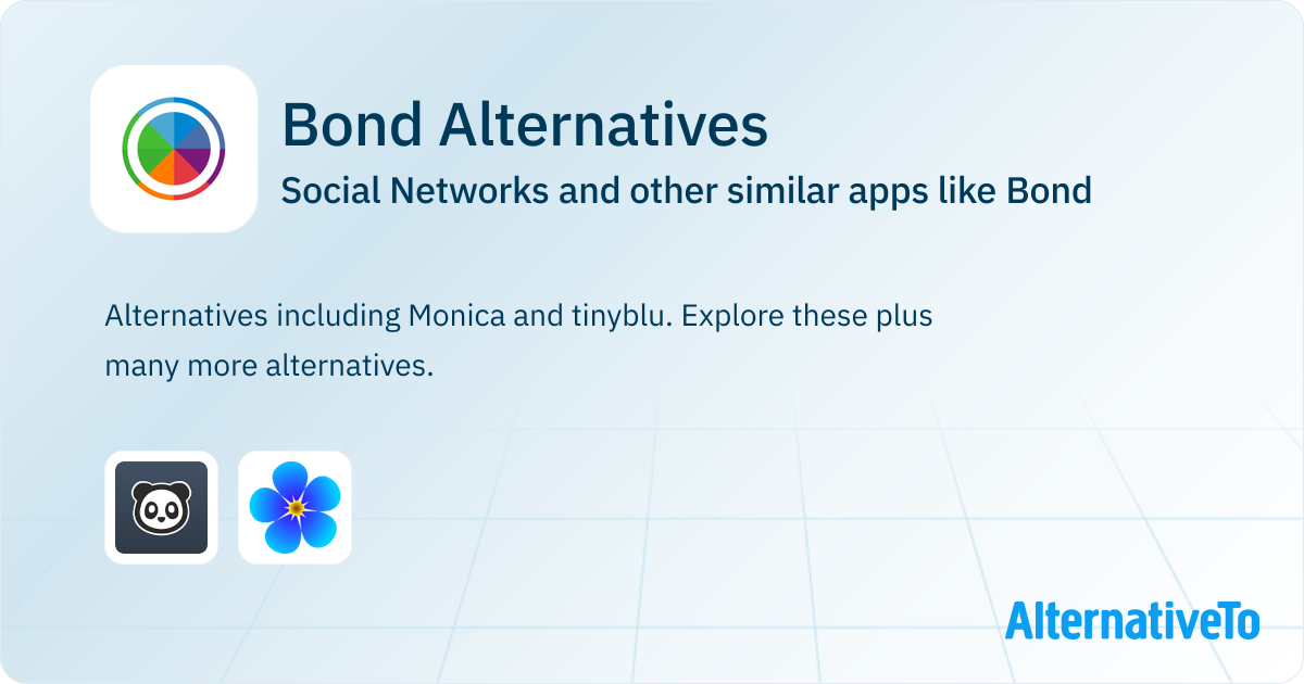 Bond Alternatives: Top 2 Social Networks & Similar Apps | AlternativeTo