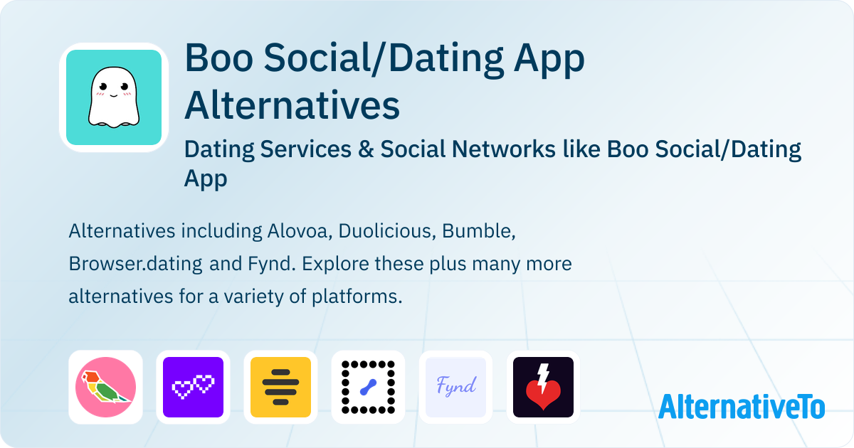 Boo Social/Dating App Alternatives: Top 12 Dating Services | AlternativeTo