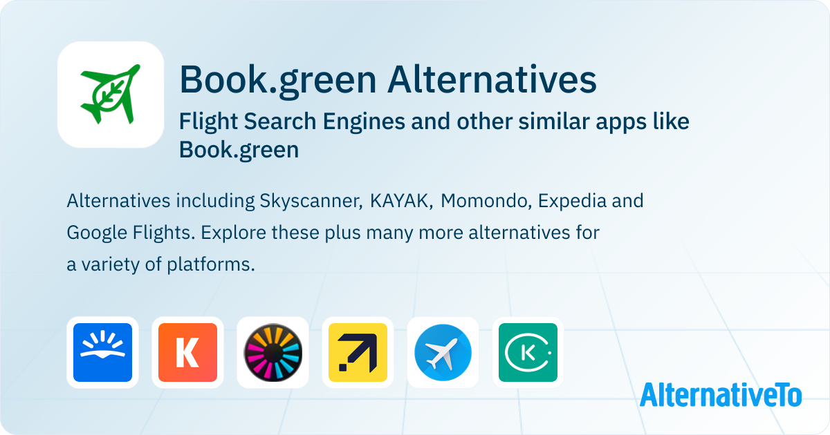 Book.green Alternatives: Top 12 Flight Search Engines & Similar ...