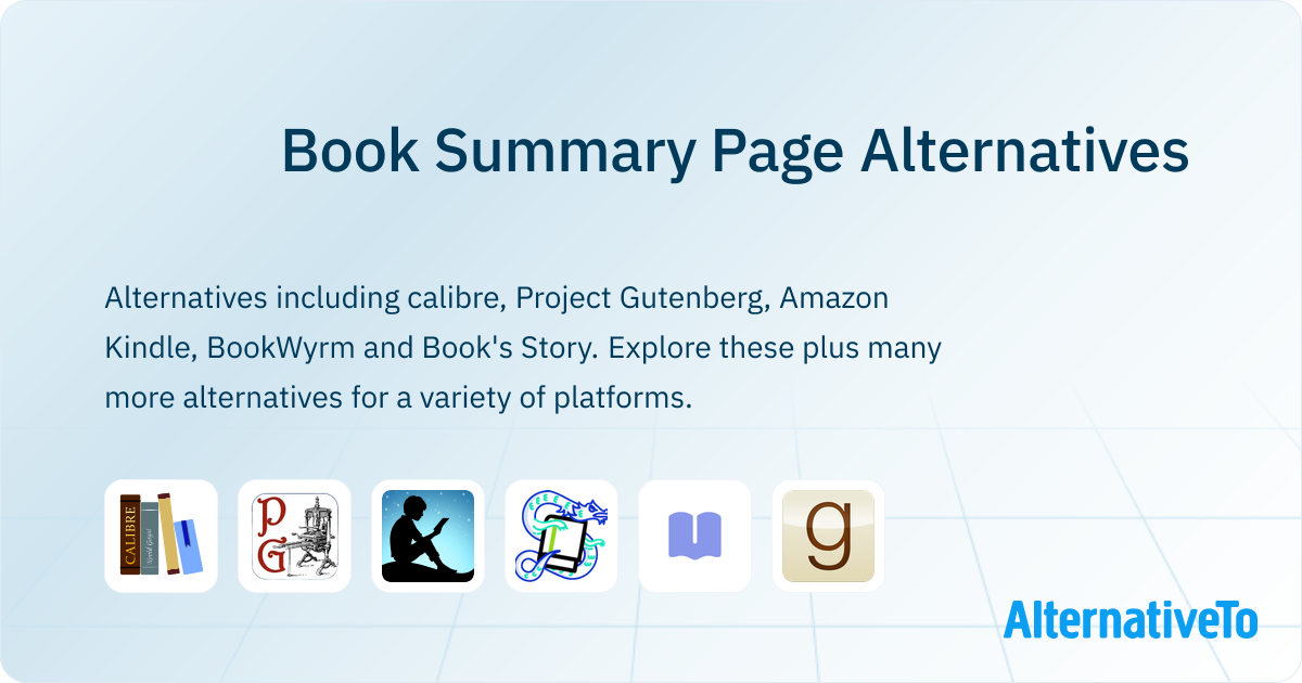 Book Summary Page Alternatives - Explore Similar Sites & Apps ...