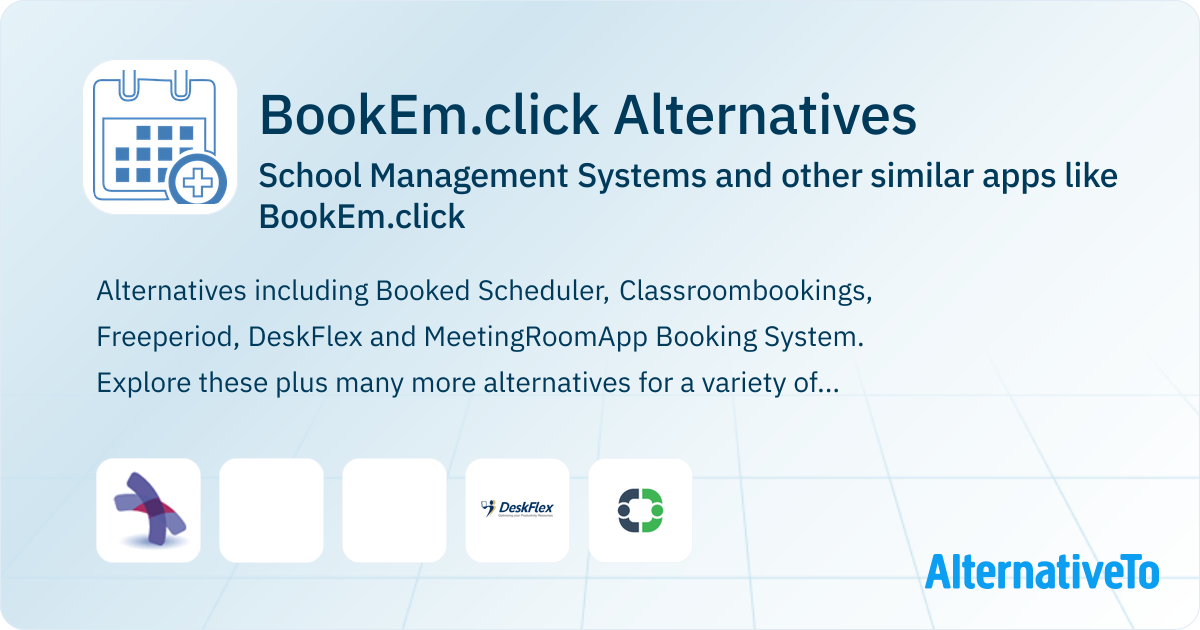 BookEm.click Alternatives: Top 5 School Management Systems & Similar ...