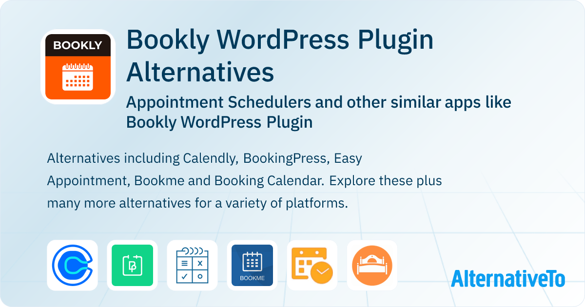 Bookly WordPress Plugin Alternatives: Top 6 Appointment Schedulers ...