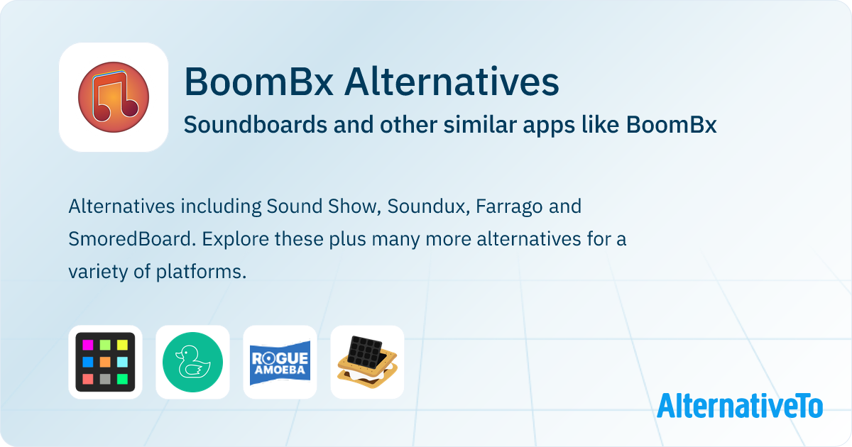BoomBx Alternatives: Top 4 Soundboards & Similar Apps | AlternativeTo