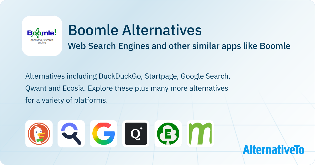 Boomle Alternatives: Top 12 Web Search Engines & Similar Websites ...