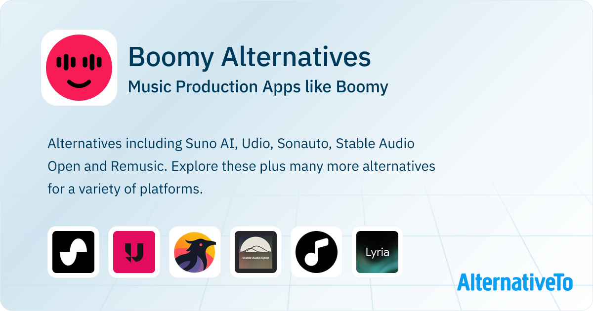 Boomy Alternatives: Top 12 Music Production Apps & Similar Websites ...