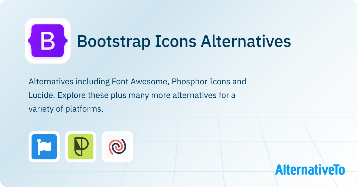 Bootstrap Icons Alternatives - Explore Similar Sites & Apps | AlternativeTo