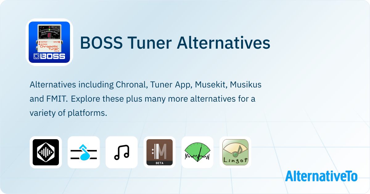BOSS Tuner Alternatives - Explore Similar Apps | AlternativeTo