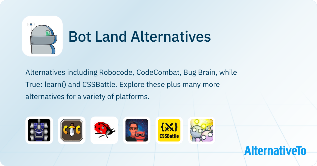 Bot Land Alternatives - Explore Similar Games | AlternativeTo