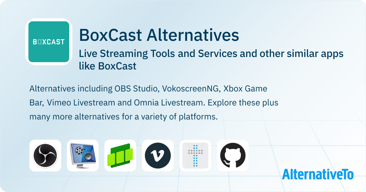 BoxCast Alternatives: Top 11 Live Streaming Tools and Services ...