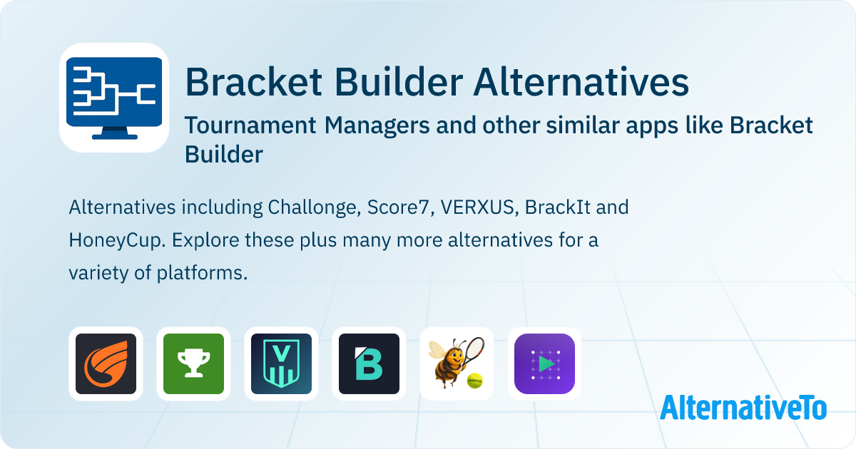 Bracket Builder Alternatives: Top 22 Tournament Managers & Similar ...