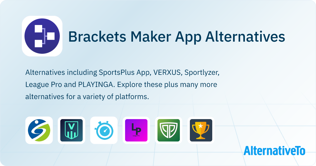 Brackets Maker App Alternatives - Explore Similar Sites & Apps ...
