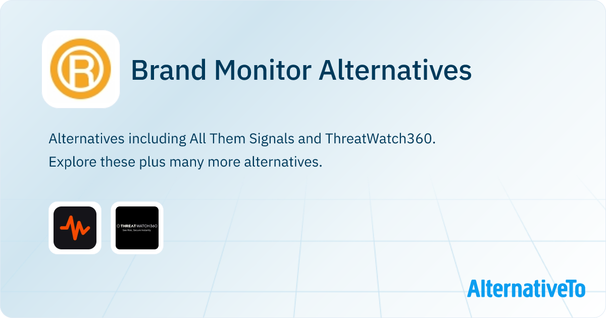 Brand Monitor Alternatives - Explore Similar Apps & Services ...