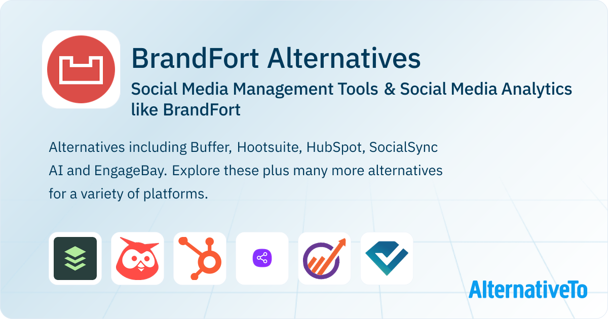 BrandFort Alternatives: Top 7 Social Media Management Tools | AlternativeTo