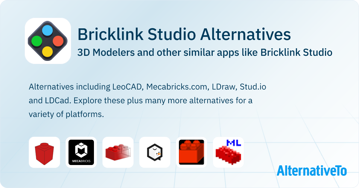Bricklink Studio Alternatives: Top 10 3D Modelers & Similar Apps ...