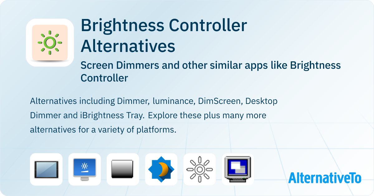 Brightness Controller Alternatives: Top 8 Screen Dimmers & Similar Apps ...