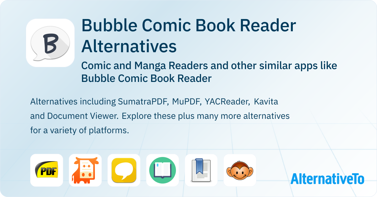 Bubble Comic Book Reader Alternatives: Top 12 Comic and Manga Readers ...