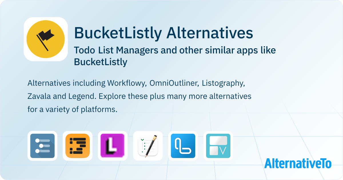 BucketListly Alternatives: Top 18 Todo List Managers & Similar Apps ...