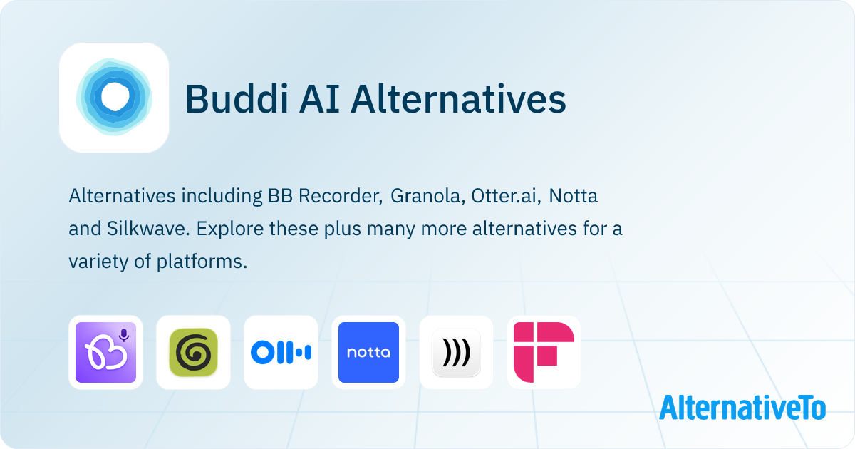 Buddi AI Alternatives and Similar Apps | AlternativeTo
