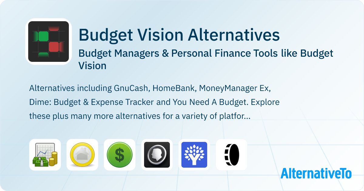 Budget Vision Alternatives: Top 12 Budget Managers | AlternativeTo