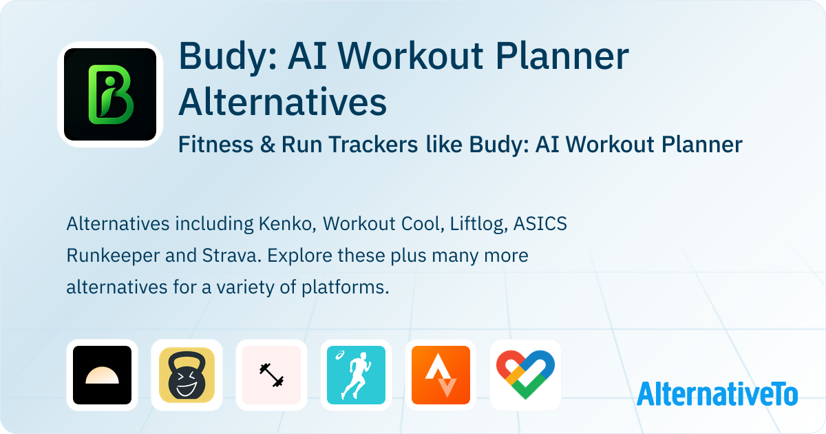 Budy: AI Workout Planner Alternatives: Top 12 Fitness Trackers ...
