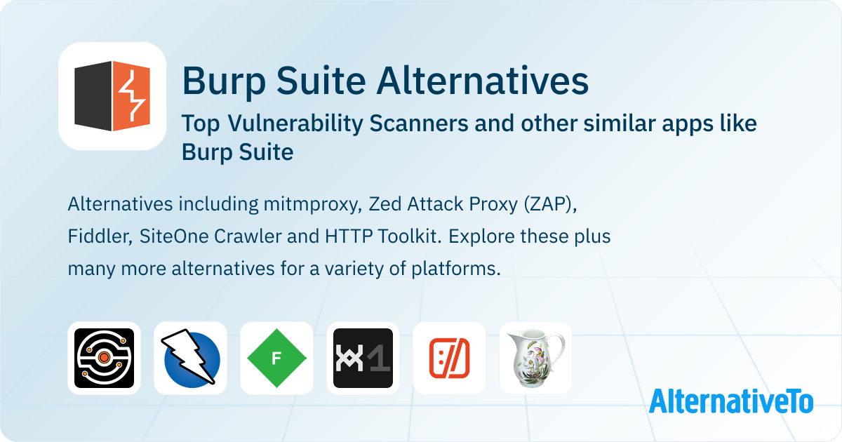 Great Burp Suite Alternatives: Top Vulnerability Scanners in 2025 ...
