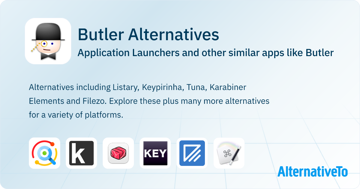 Butler Alternatives: Top 12 Application Launchers & Similar Apps ...
