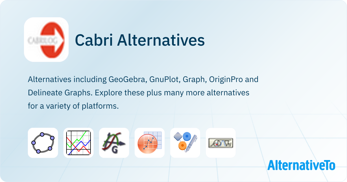Cabri Alternatives - Explore Similar Software | AlternativeTo