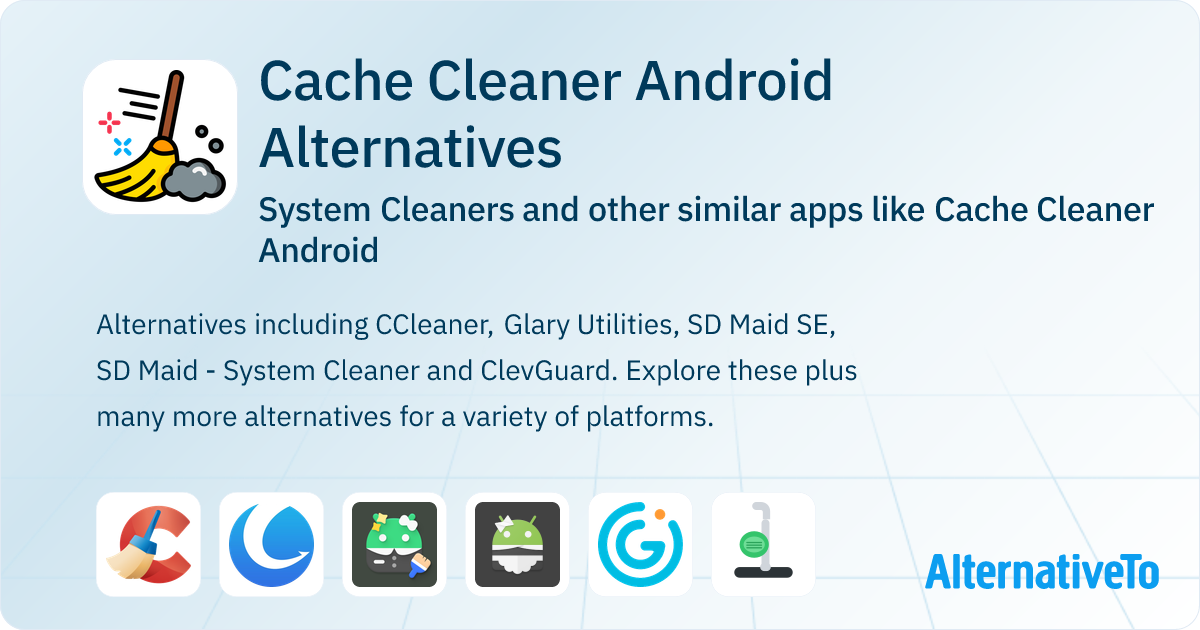 Cache Cleaner Android Alternatives: Top 19 System Cleaners & Similar ...