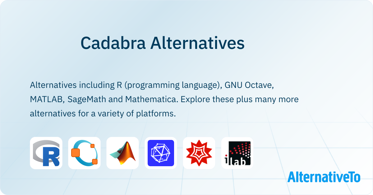 Cadabra Alternatives - Explore Similar Software | AlternativeTo