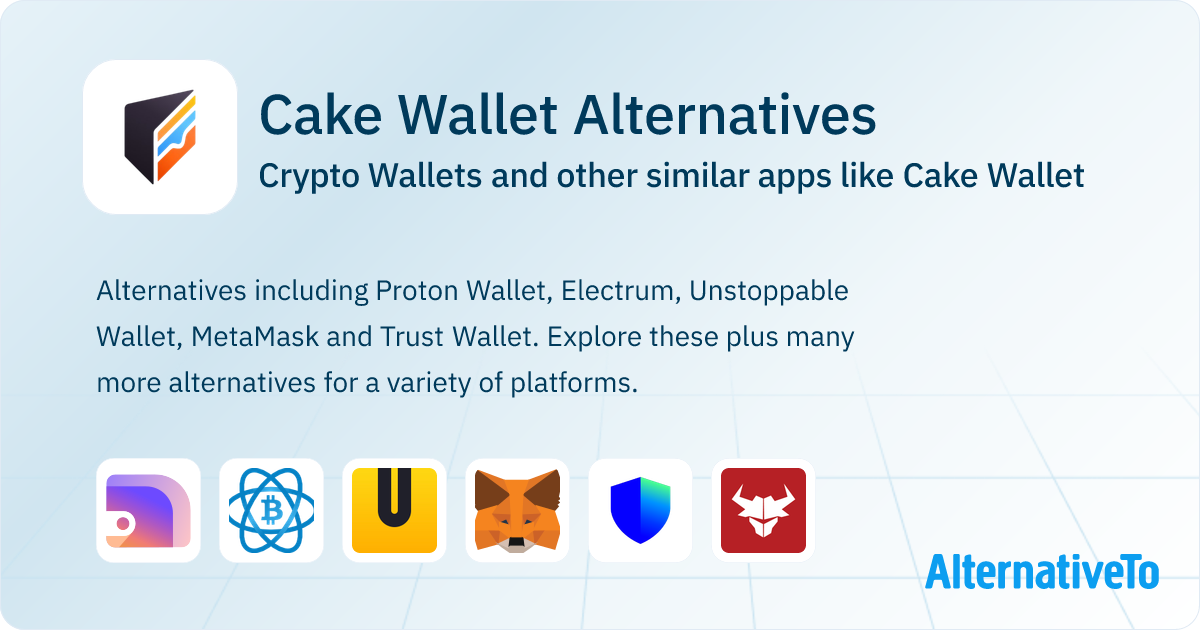 Cake Wallet Alternatives: Top 12 Crypto Wallets & Similar Apps ...