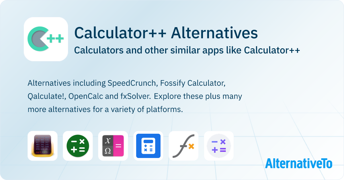 Calculator++ Alternatives: Top 12 Calculators & Similar Apps ...