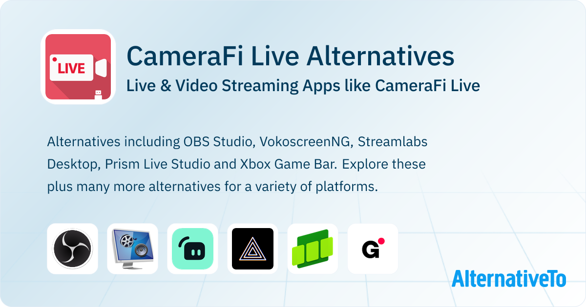 CameraFi Live Alternatives: Top 21 Live Streaming Tools and Services ...