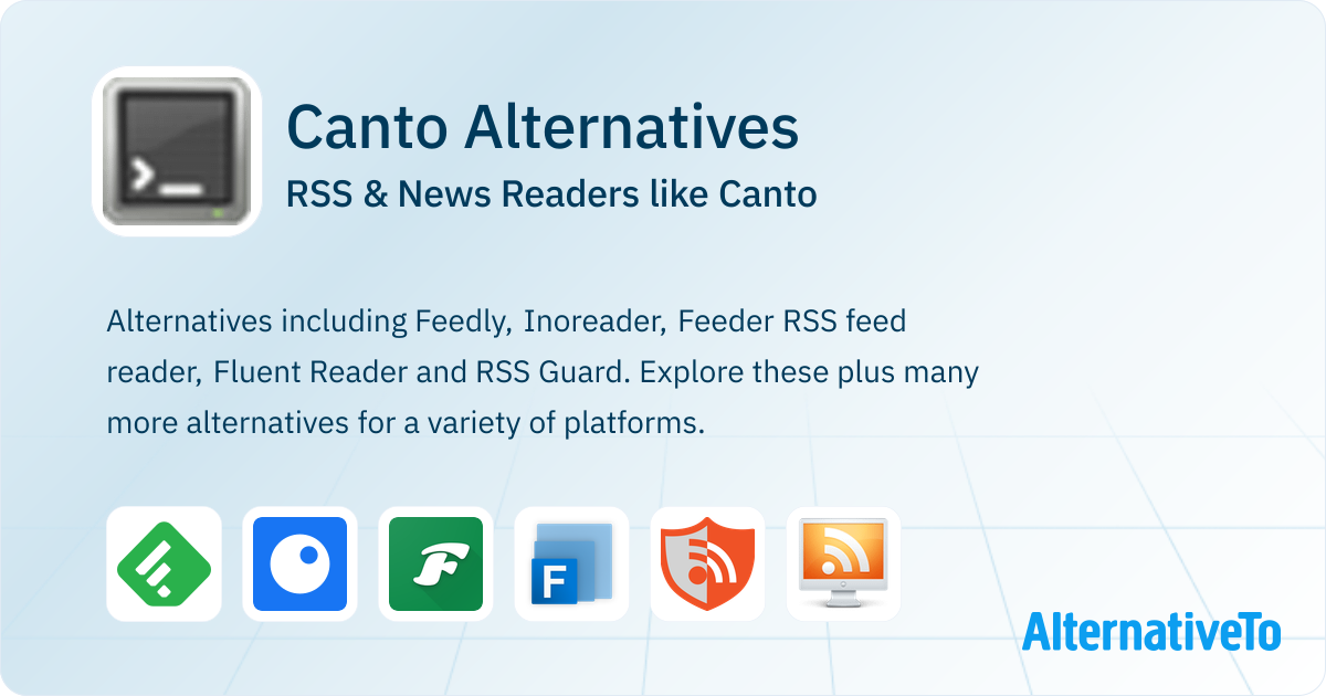 Canto Alternatives: Top 12 RSS & News Readers | AlternativeTo