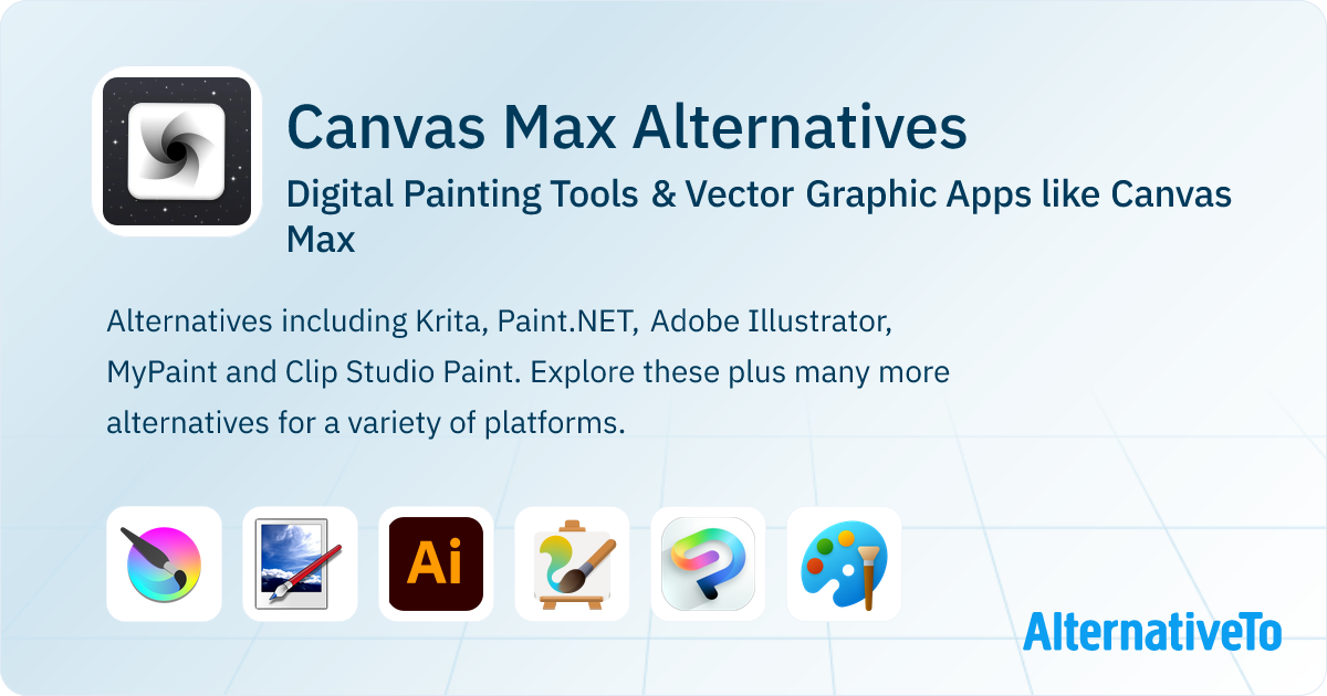 Canvas Max Alternatives: Top 12 Digital Painting Tools | AlternativeTo