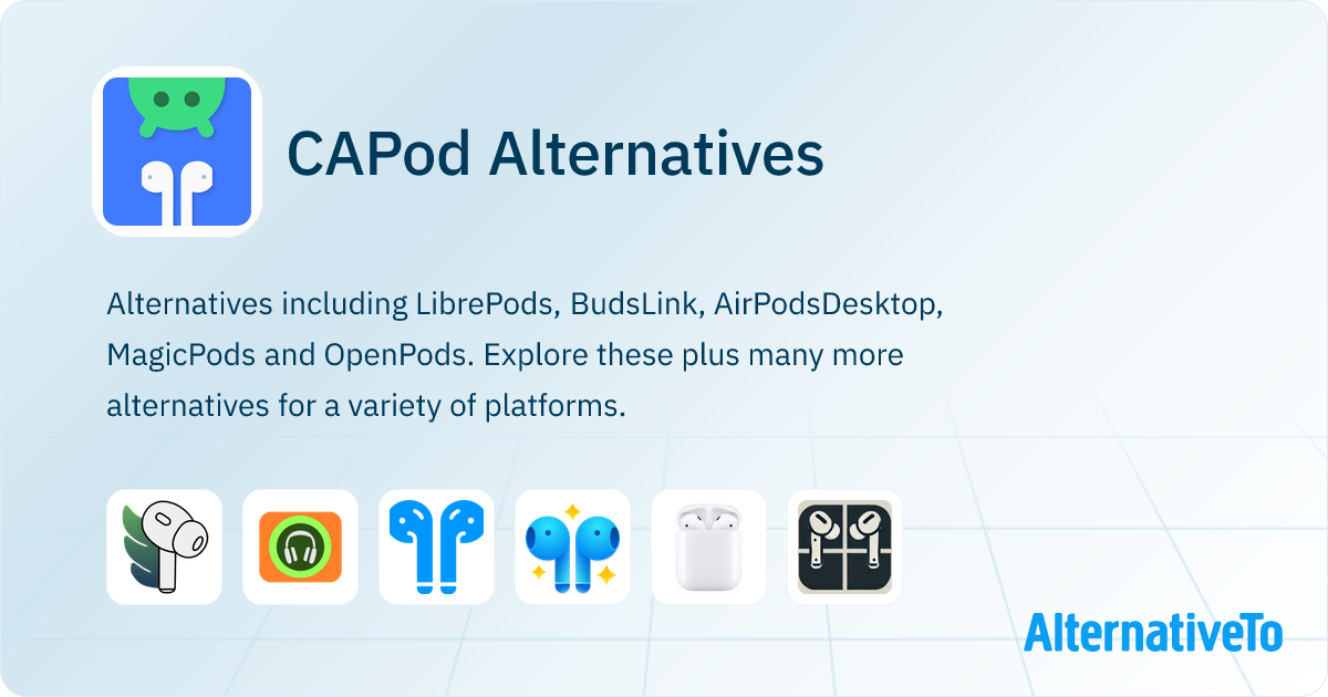 CAPod Alternatives - Explore Similar Apps | AlternativeTo