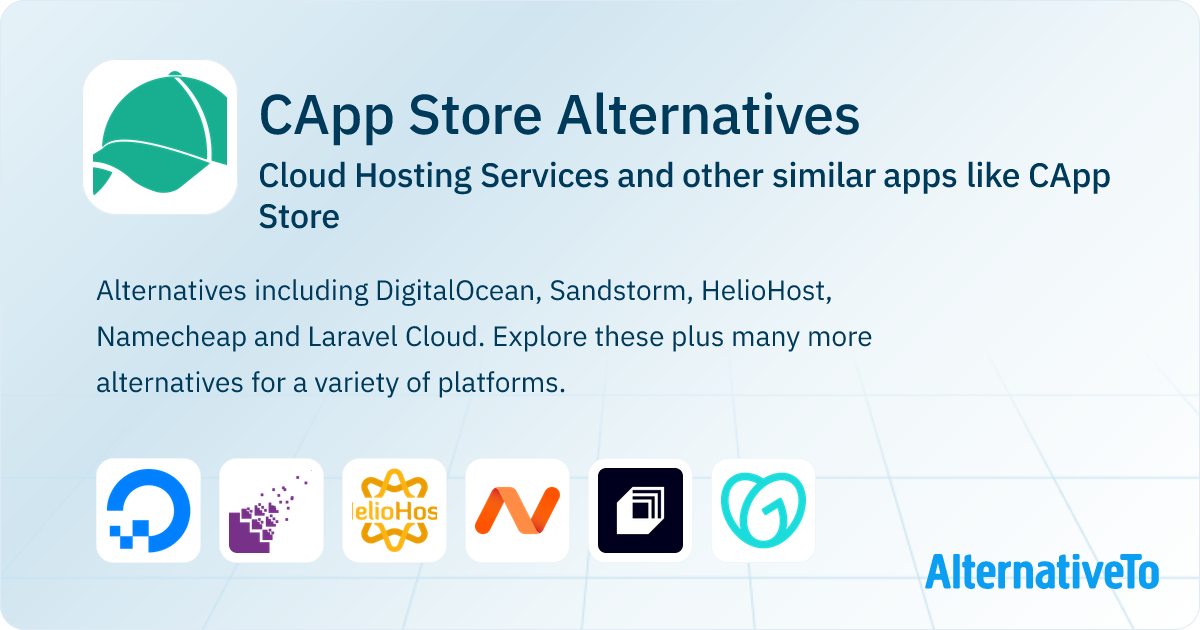 CApp Store Alternatives: Top 12 Cloud Hosting Services & Similar ...