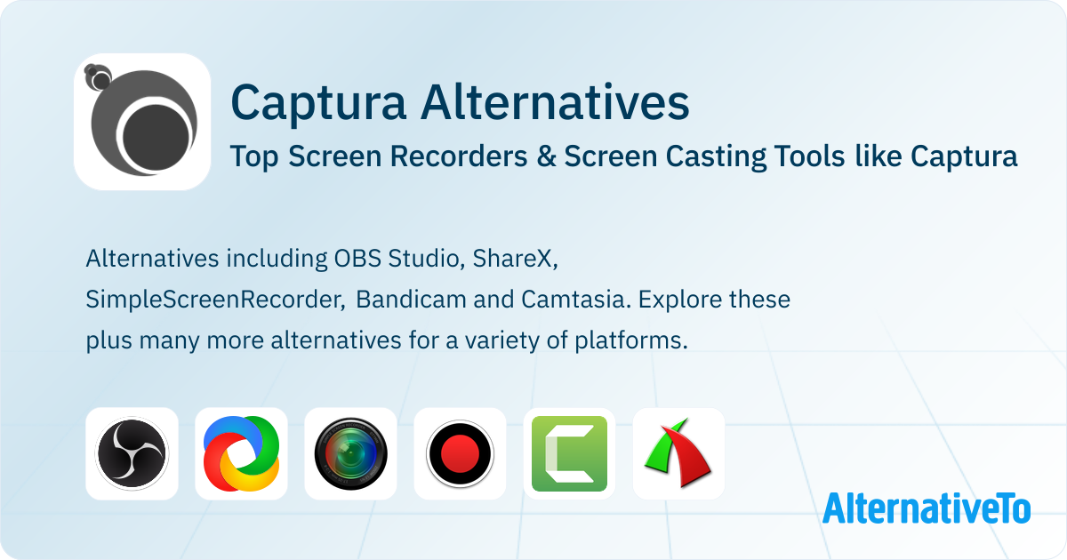 Great Captura Alternatives: Top Screen Recorders in 2024 | AlternativeTo