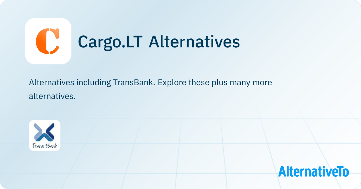 Cargo.LT Alternatives - Explore Similar Apps & Services | AlternativeTo