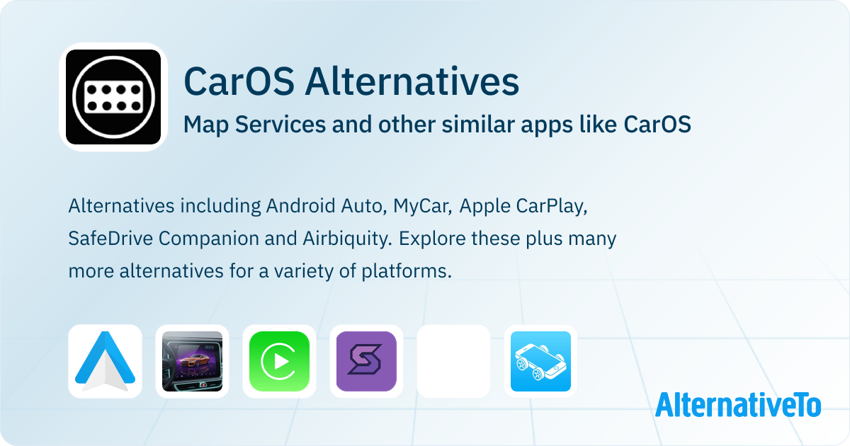 CarOS Alternatives: Top 6 Map Services & Similar Apps | AlternativeTo