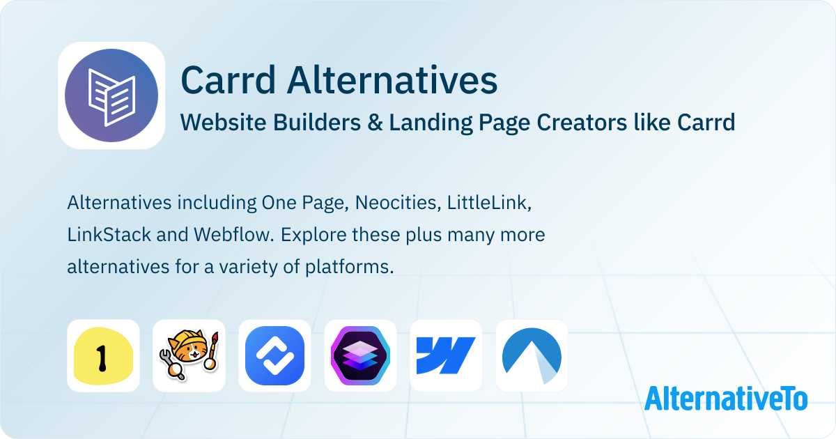 Carrd Alternatives: Top 12 Website Builders | AlternativeTo