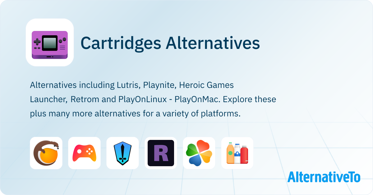 Cartridges Alternatives - Explore Similar Software | AlternativeTo