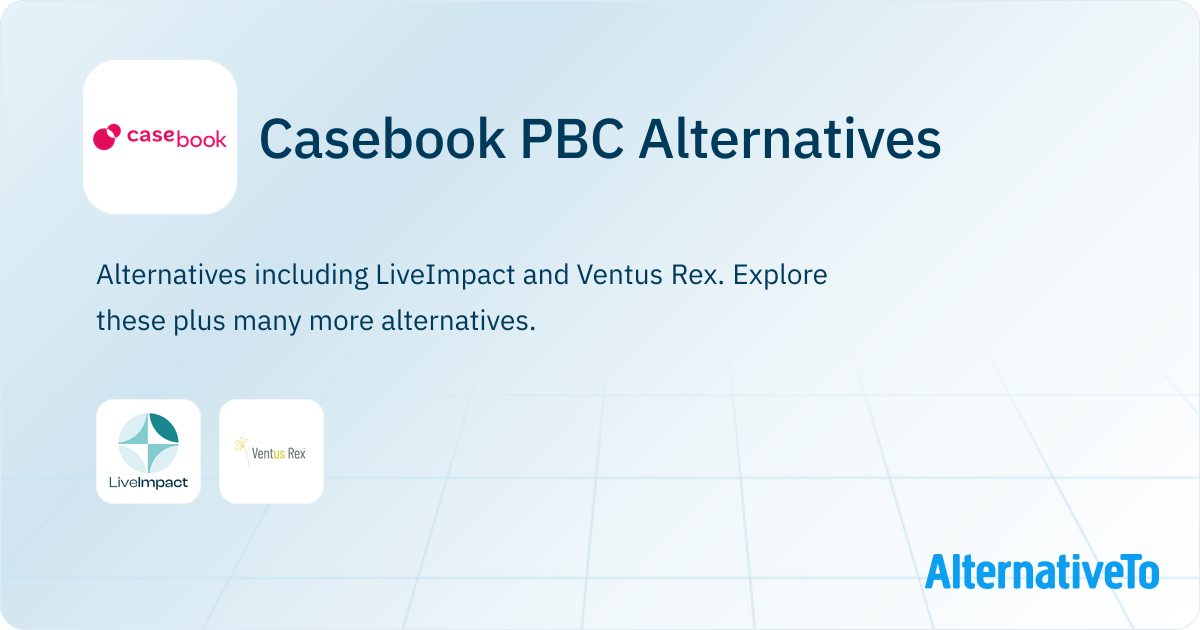 Casebook PBC Alternatives - Explore Similar Sites & Apps | AlternativeTo