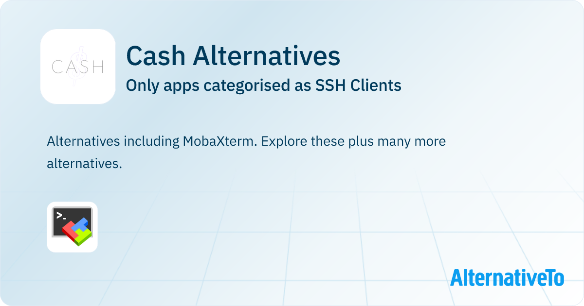 Cash Alternatives: Top 1 SSH Clients | AlternativeTo