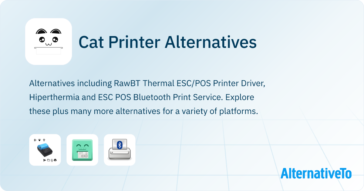 Cat Printer Alternatives - Explore Similar Apps & Services | AlternativeTo